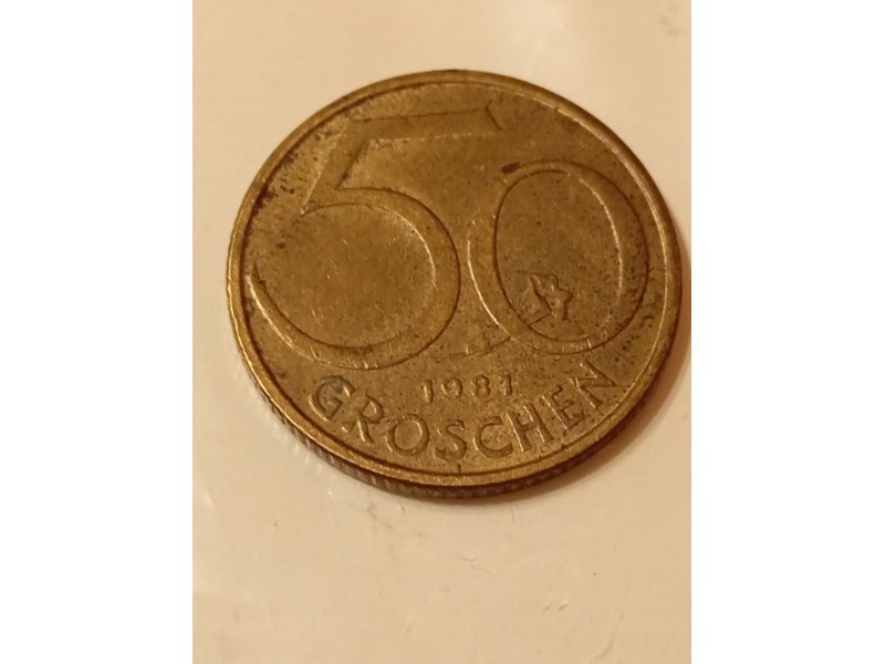 50 groschen 1981g.