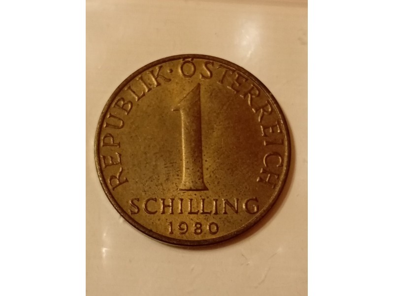1 Schilling 1980g.