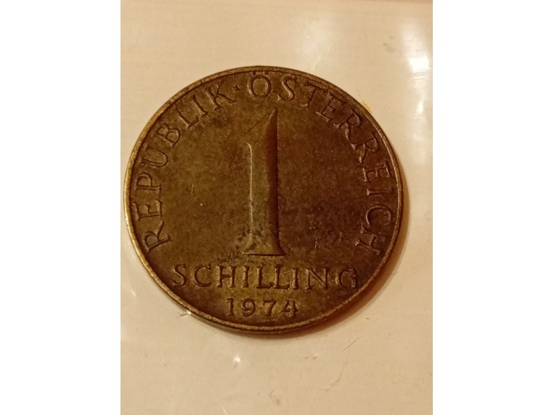 1 Schilling 1974g.