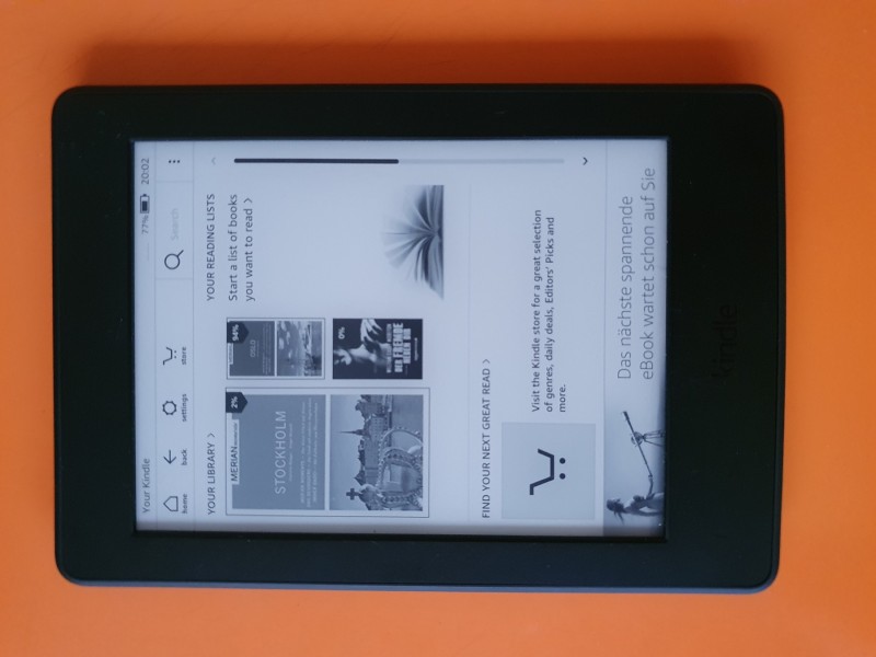 Amazon Kindle Paperwhite 3 (gen. 7) citac knjiga