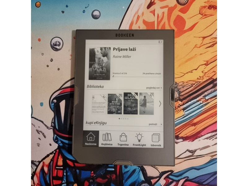 Bookeen Cybook Muse HD - kao nov, ebook kao Kindle