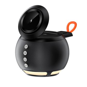 HT-571 5-IN-1 MAGNETIC WIRELESS CHARGER WITH BLUETOOTH SPEAKER & NIGHT LIGHT