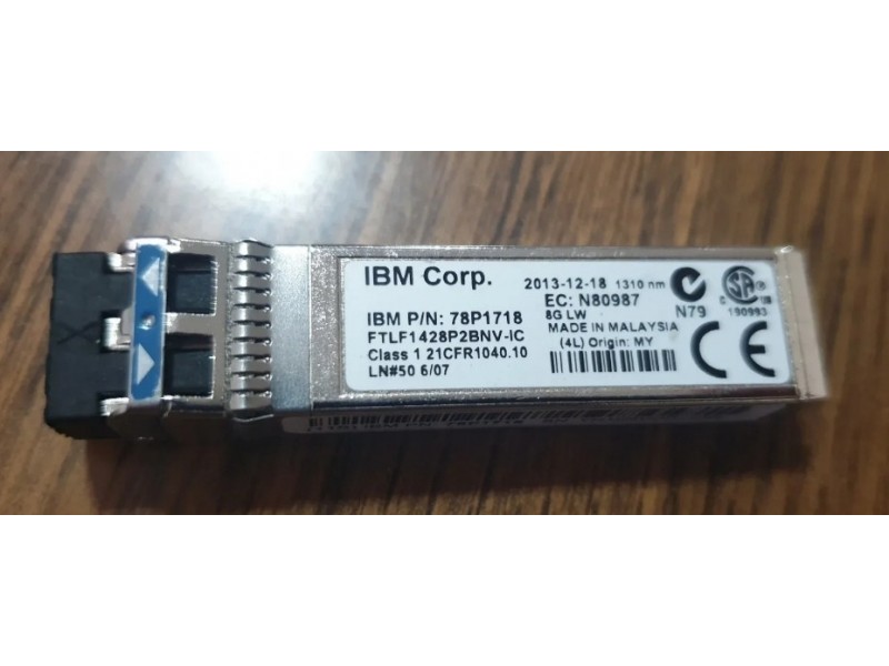 IBM FTLF1428P2BNV-IC 8G LW Transceiver Module