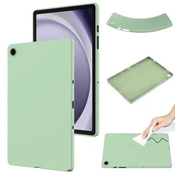 SAMSUNG GALAXY TAB A11+ LIQUID SILICONE CASE - GREEN