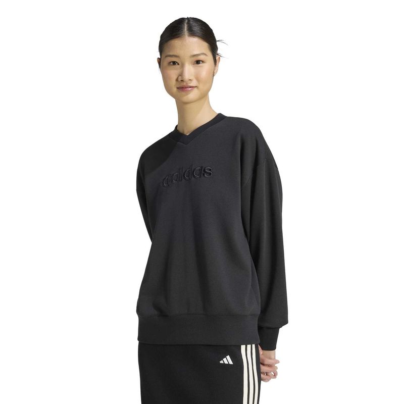 ŽENSKI DUKS ADIDAS W SAT CRW BLACK