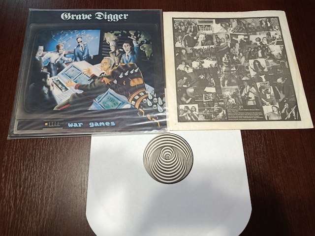 GRAVE DIGGER War Games LP