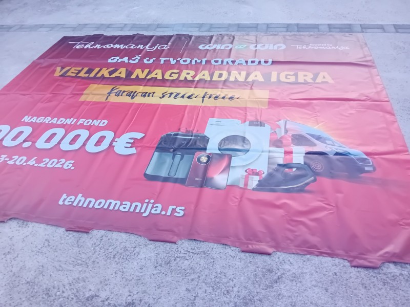 cirada gumirana crvena tehnomanija 3 x 4m
