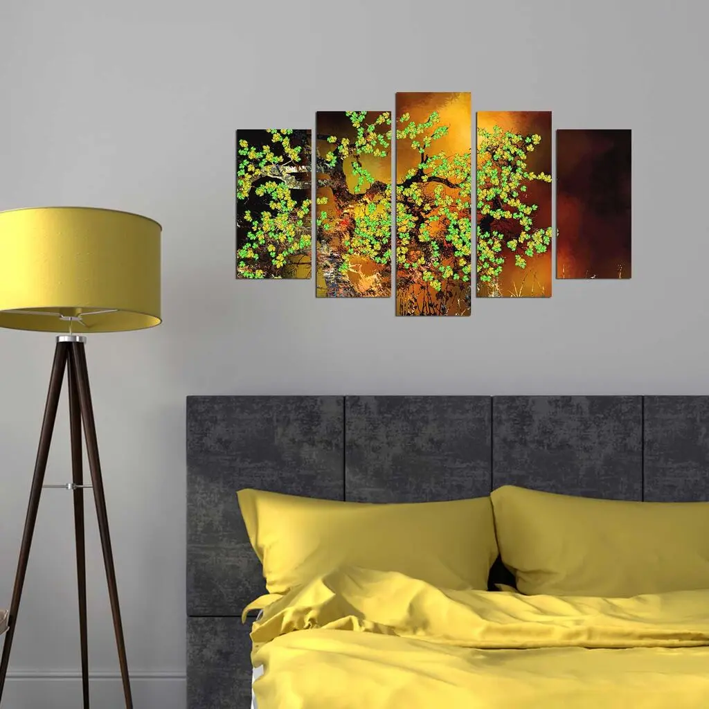 Wallity Set Slika 5PMX-081, 5 Delova