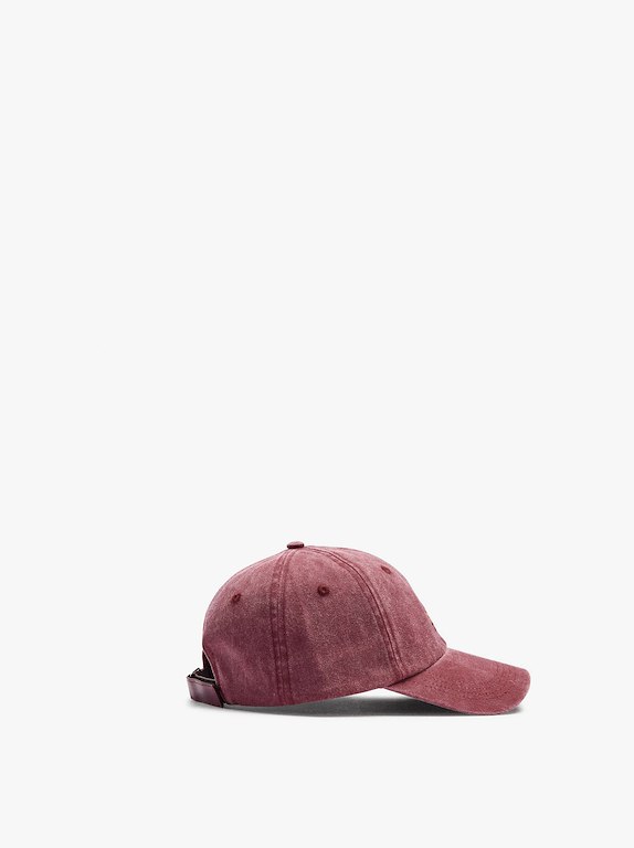 COTTON CAP WITH EMBROIDERY