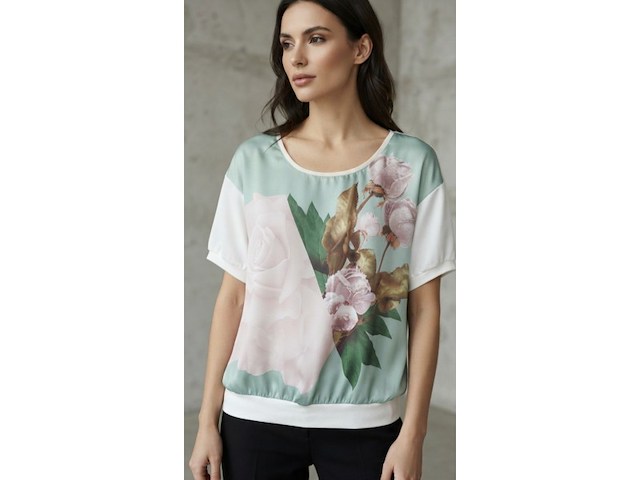 EKSEPT by Shoeby cvetna lepršava bluza XL