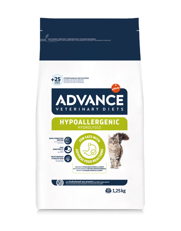 Advance Vet Cat Hypoallergenic 1.25kg – veterinarska hrana za mačke
