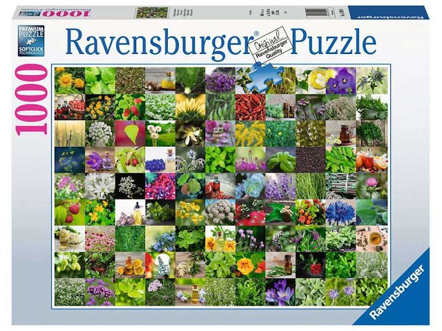 Puzzle Slagalica 1000 delova 99 Biljaka i začina Ravensburger 15991