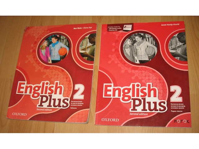 6. ENGLISH PLUS 2 LOGOS UDZBENIK + RADNA SVESKA