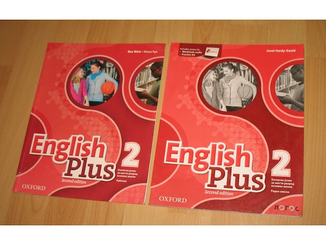6. ENGLISH PLUS 2 LOGOS UDZBENIK + RADNA SVESKA