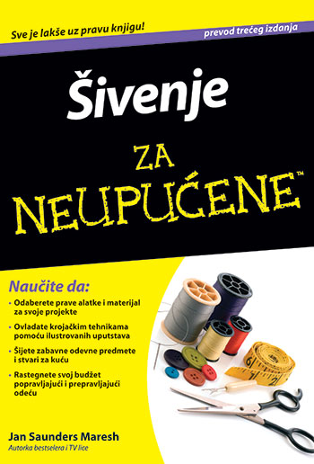 Šivenje za neupućene,
prevod 3. izdanja