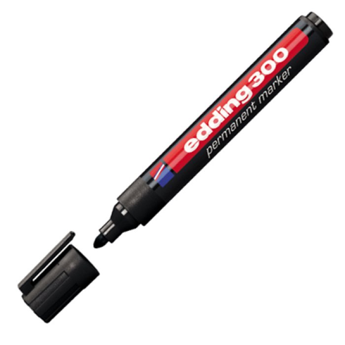 Marker permanentni Edding E-300, crni
