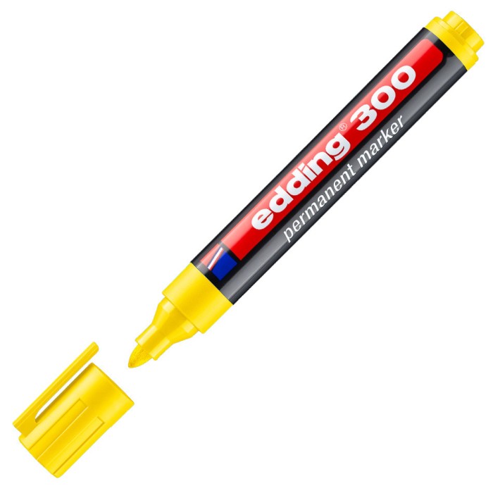 Marker permanentni Edding E-300, žuti
