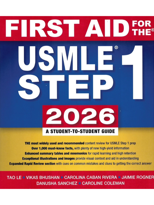 First Aid For The Usmle Step 1 2026, 36e