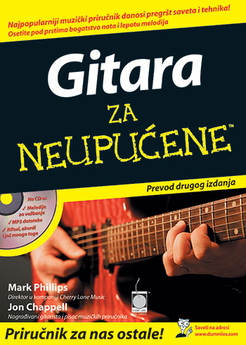 Gitara za neupućene,
prevod drugog izdanja (+ CD)