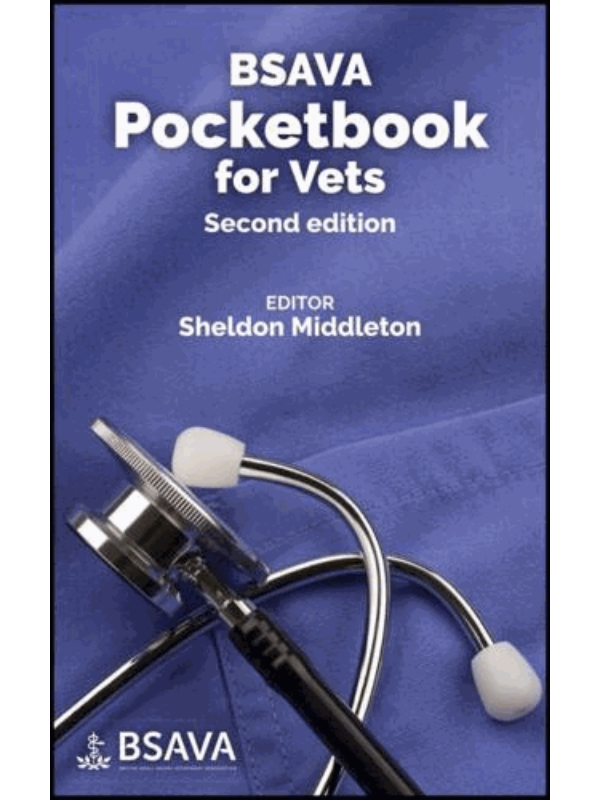 BSAVA Pocketbook for Vets
(BSAVA British Small Animal Veterinary Association) Paperback – 1 Feb 2019by Sheldon Middleton
(Editor)