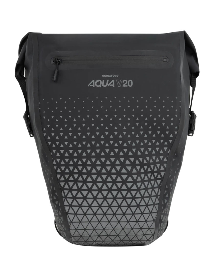 Oxford bočna torba za bicikl Aqua V 20 crna