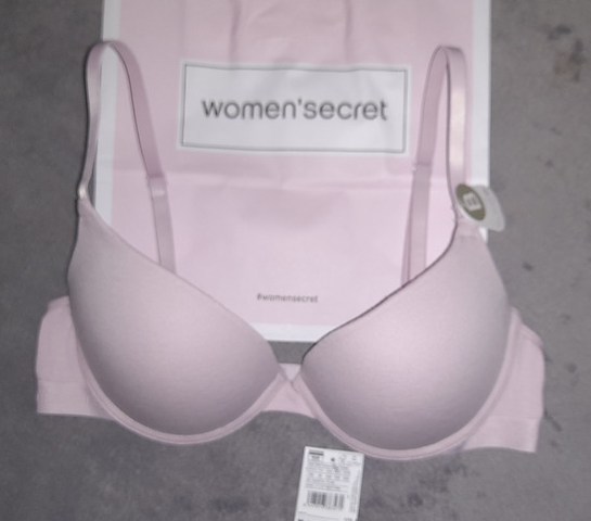 WS lila pamuk push up logo lastiš 75B NOVO!%