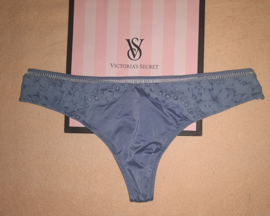 VS svetlo plave tange microfiber čipka NOVO!%