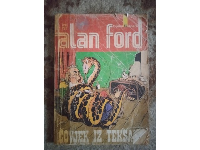 Alan Ford (Vjesnik) 291 - Čovjek iz Teksasa