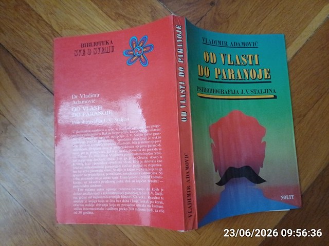 ADAMOVIĆ, OD VLASTI DO PARANOJE