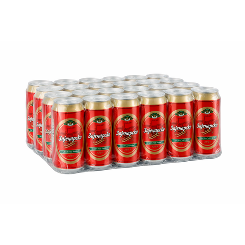 Zajecarsko Pivo Svetlo 0.5L, 24 kom, limenka