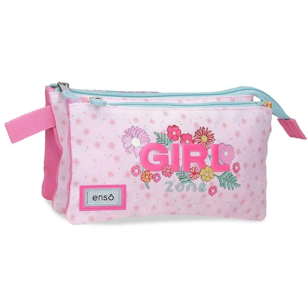 Pernica sa 3 pregrade Enso Girl Zone pink 99343