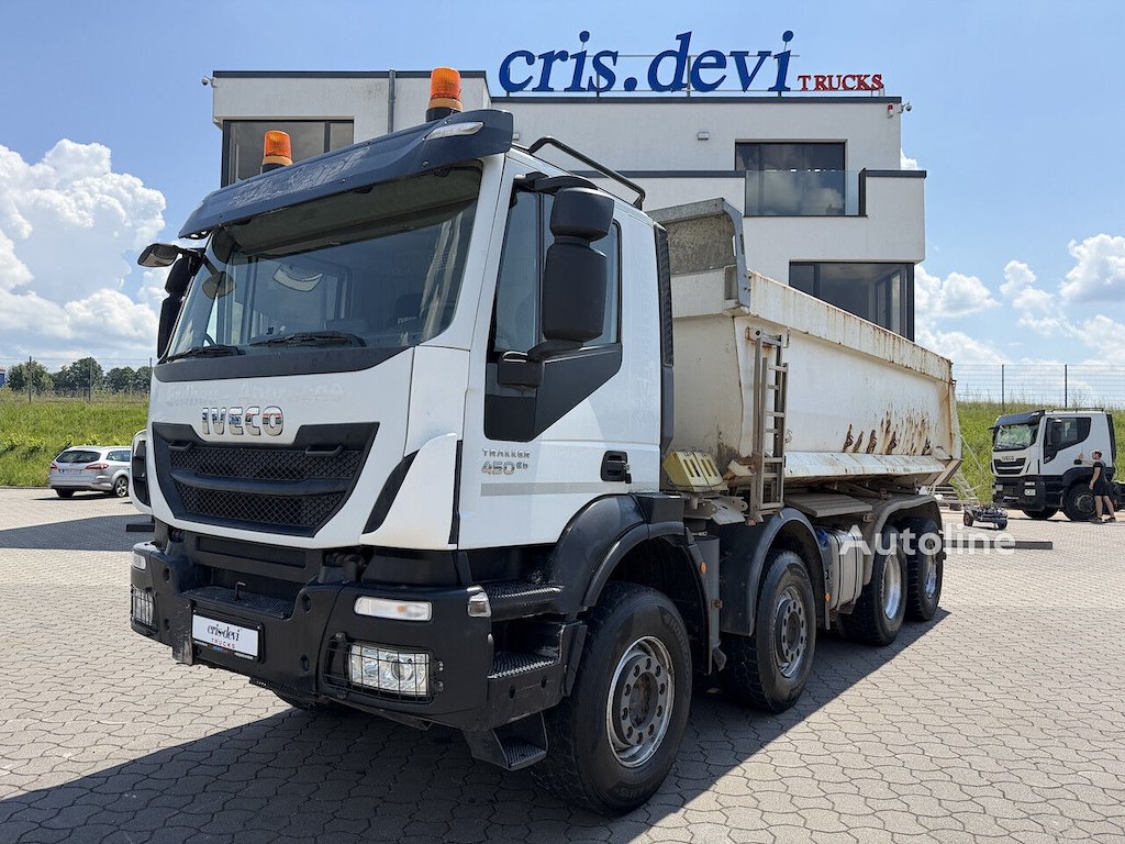 IVECO 340T45 Trakker 8x4 Schmitz Muldenkipper kiper