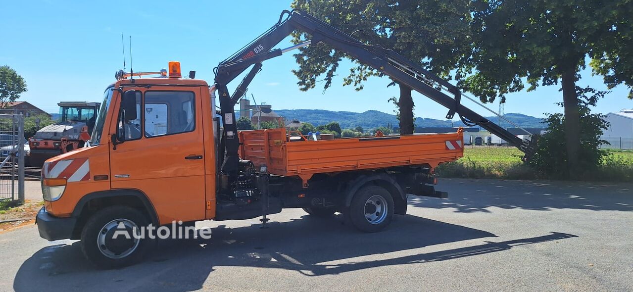 Mercedes-Benz 813D Kipper Kran Greifer Euro.4 kiper
