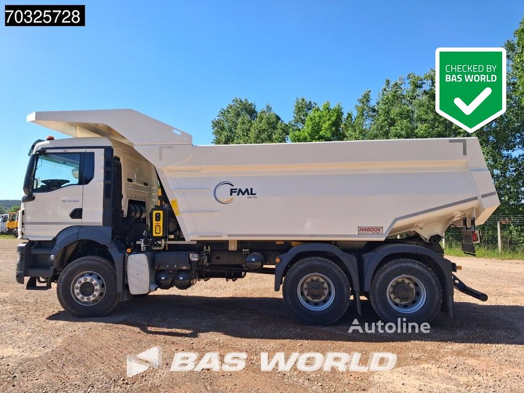 Novi MAN TGS 33.400 TGS 6x4 NEW! Hardox Mining tipper Canopy Steel suspen kiper