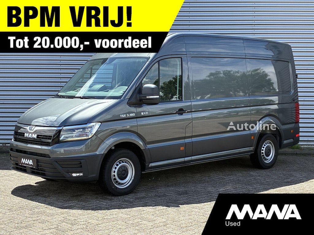 MAN TGE 35 2.0 3.180 L3H3 Hoog 4x4 Automaat LED ClimateControl Carpl minibus furgon