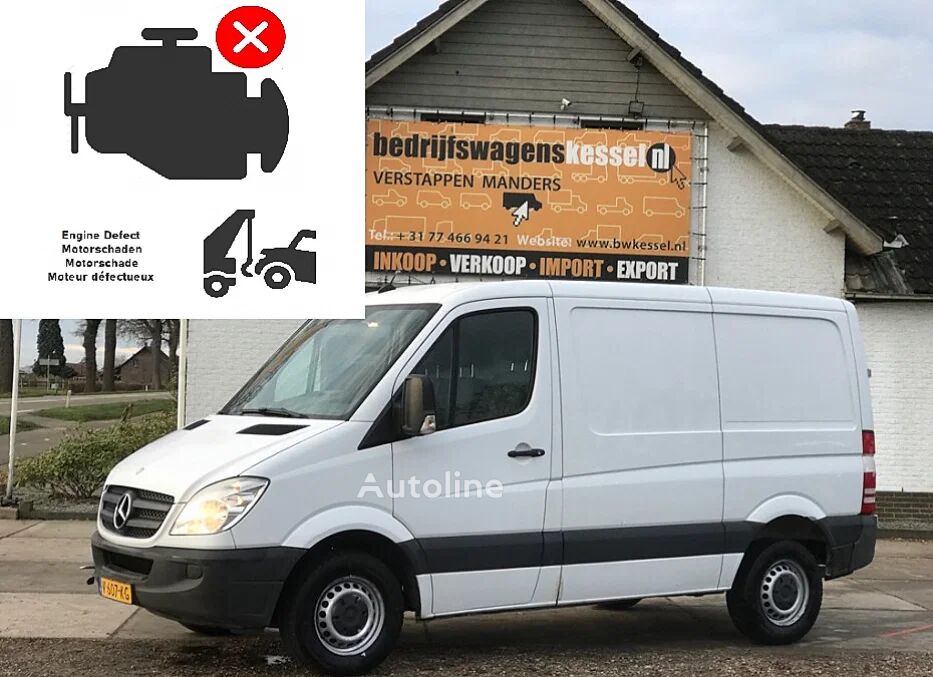Mercedes-Benz Sprinter 313 CDI L1H1 airco - motor probleem minibus furgon