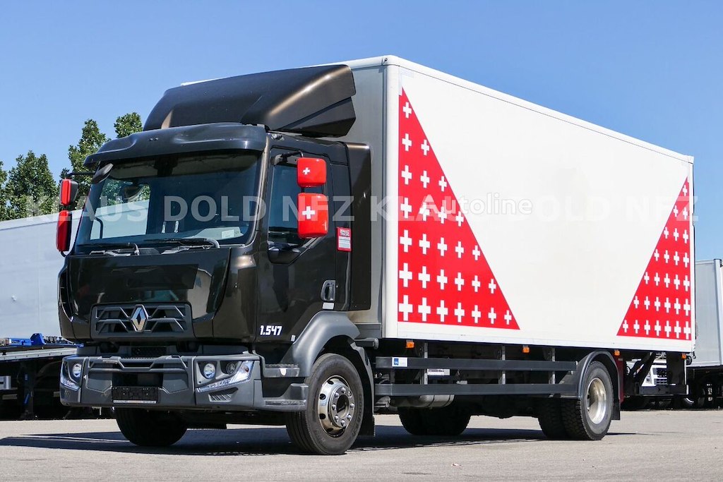 Renault D 16.280 Koffer 16t Vollluft LBW Euro 6 kamion furgon