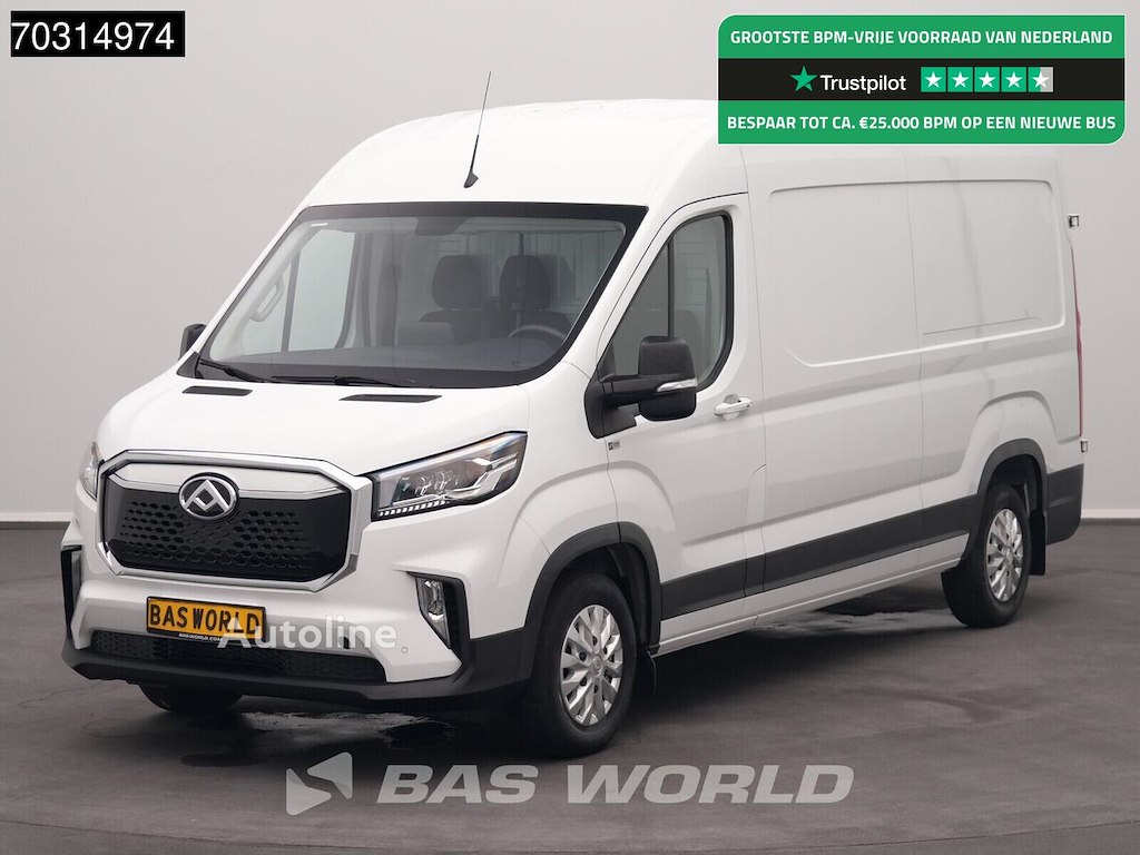 Maxus eDeliver 9 Elektrisch 72kWh 288km WLTP Stad 204PK Snelladen L3H2 laki furgon
