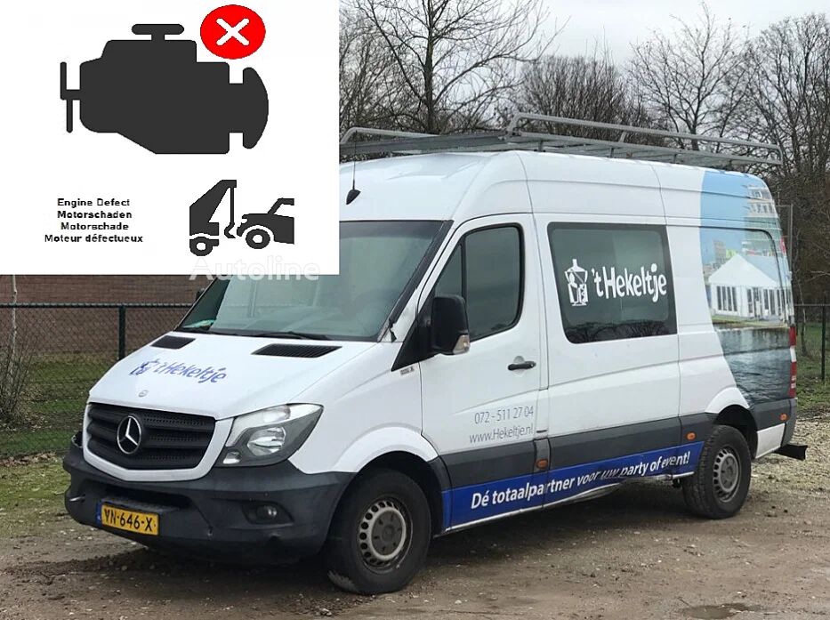 Mercedes-Benz Sprinter 316 2.2 CDI Automaat DC Motorschade AC kombi minibus