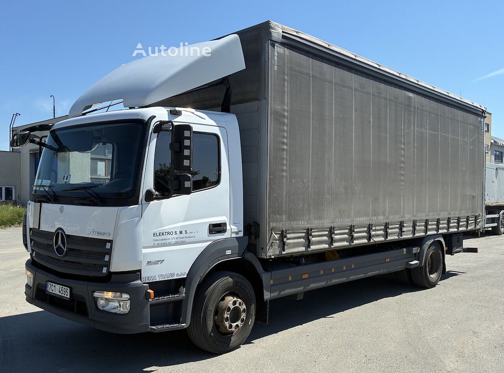 Mercedes-Benz Atego 1527 kamion sa klizna zavesa cerada