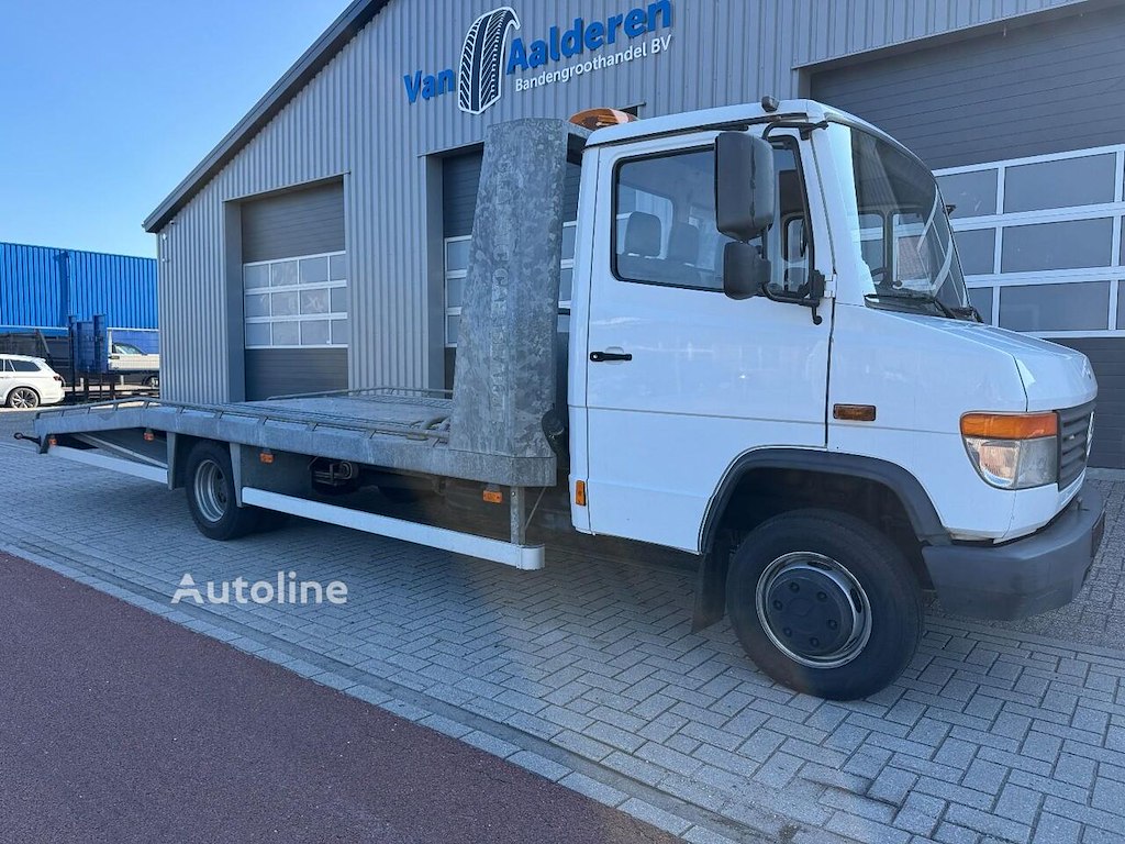 Mercedes-Benz Vario 614, Tijhof Galvaniced Car transporter autotransporter