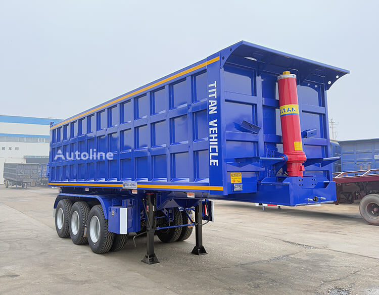 Nova Titan 3 Axle Rear Tipper Semi Dump Trailer poluprikolica kipera