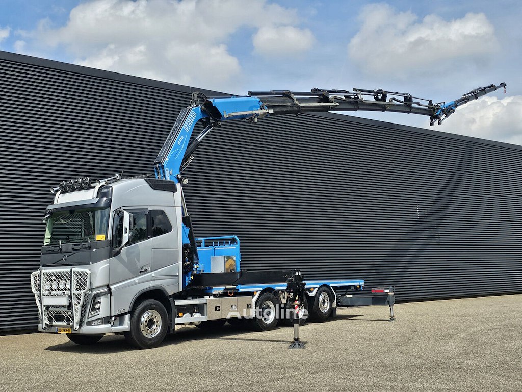 Volvo FH 16 750 8x4 / RETARDER / FASSI 71 TM + JIB kamion platforma