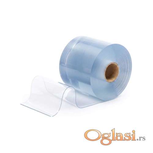 PVC trakaste zavese – providne i industrijske (200 mm x 2 mm)