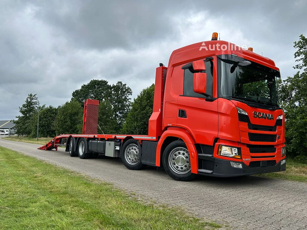Scania G450 | 8x2*6 | 8.80 mtr laadbak | 102 cm bak hoogte | šlep auto