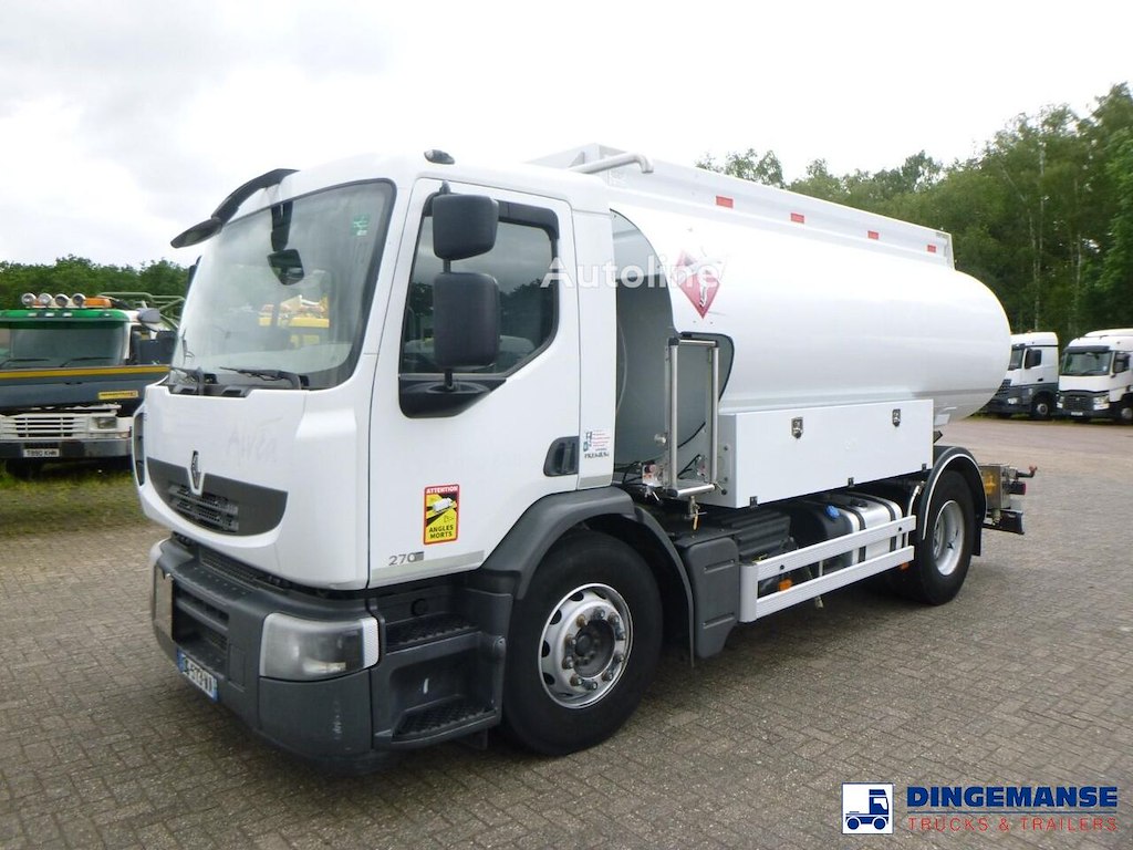 Renault Premium 270.19 4x2 fuel tank 13.3 m3 / 4 comp autocisterna za gorivo