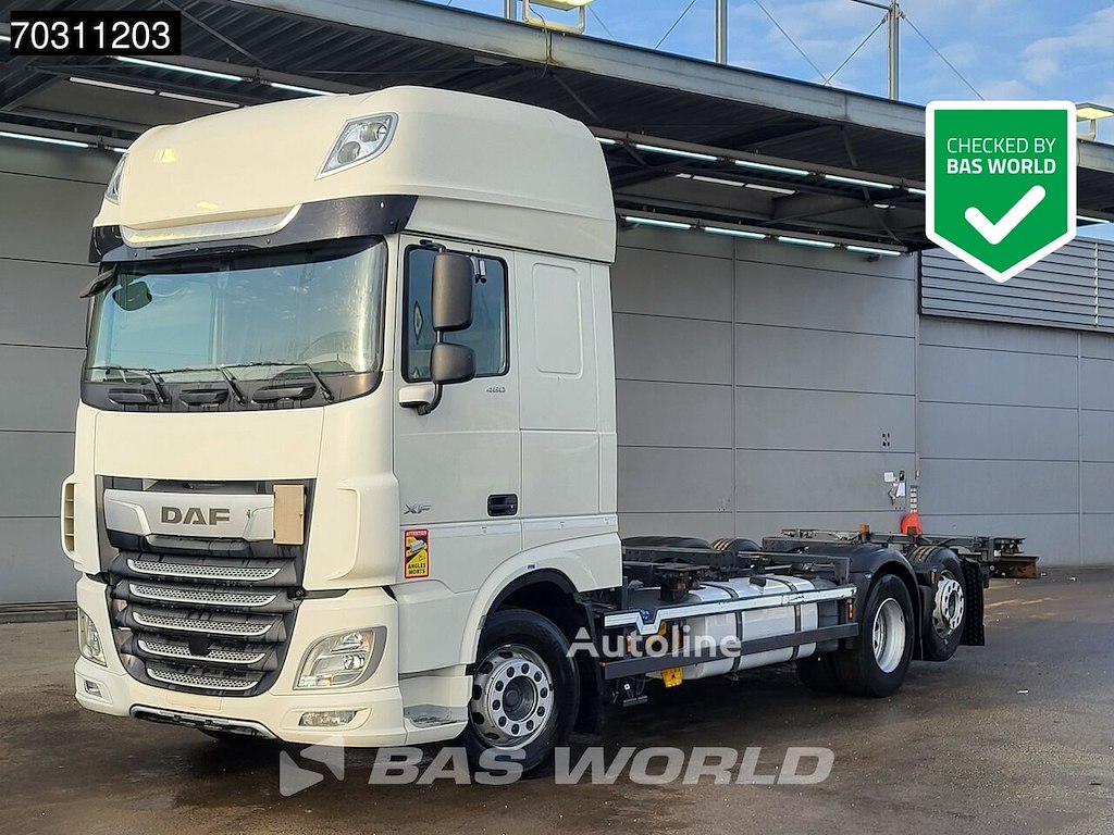 DAF XF 480 6X2 BDF FAN SSC Full Air Retarder Euro 6 vozilo za prevoz kontejnera
