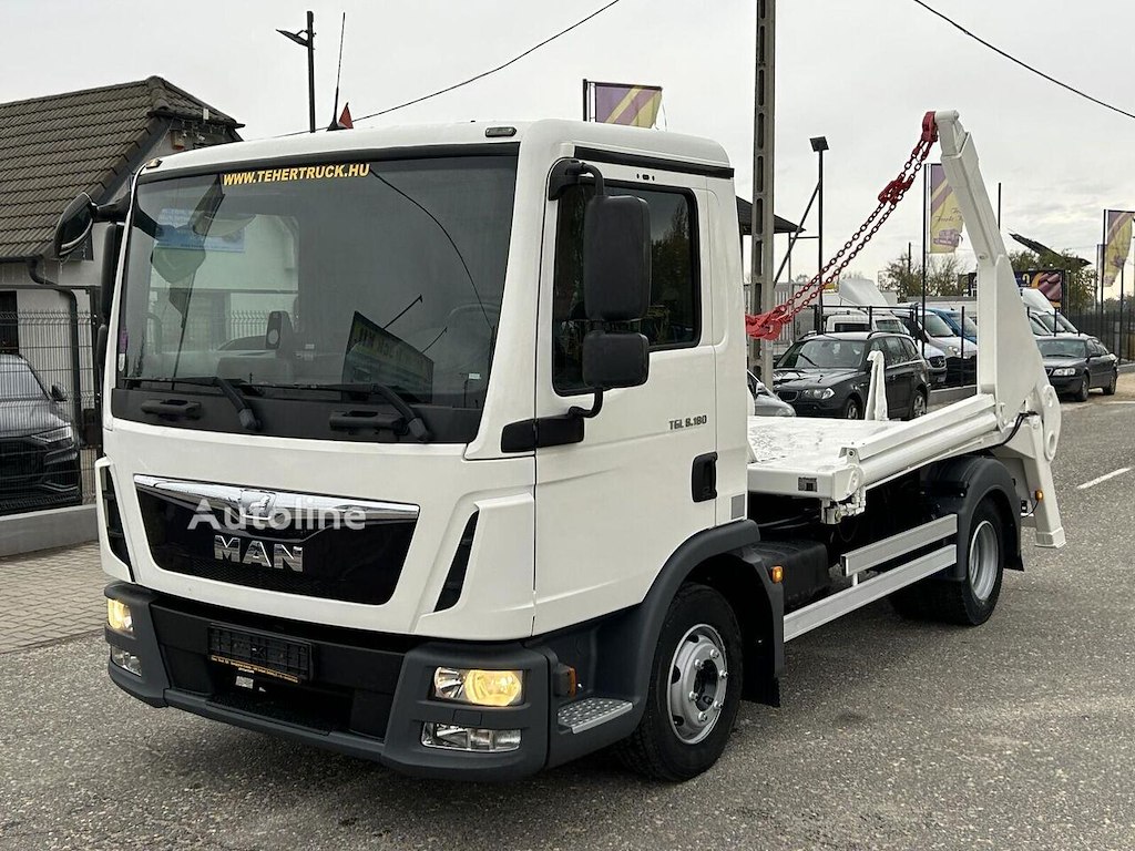 MAN TGL 8.180 Palfinger konténeres 13 800 000 Ft + ÁFA Bruttó: 17 52 kamion autopodizač kontejnera