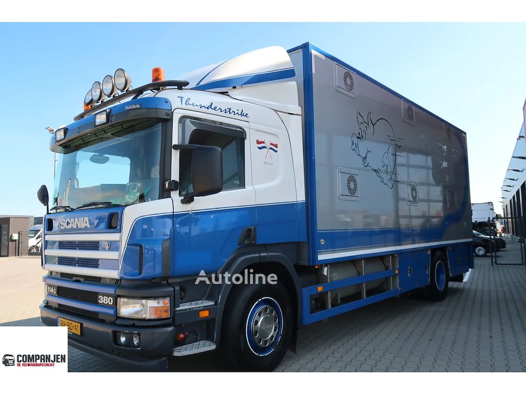 Scania P114-380 114G kamion za prevoz stoke