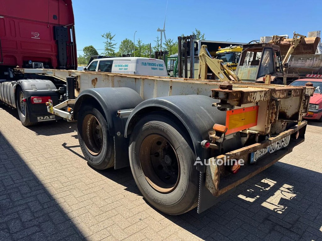 Asca **20"CONTAINER CHASSIS-FULL STEEL** poluprikolica za prevoz kontejnera